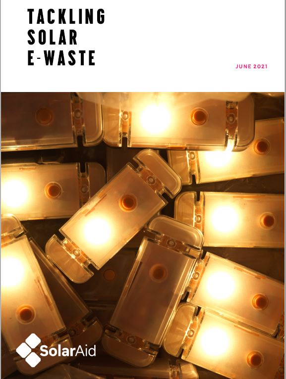 Tackling Solar e-waste 2021 | SolarAid
