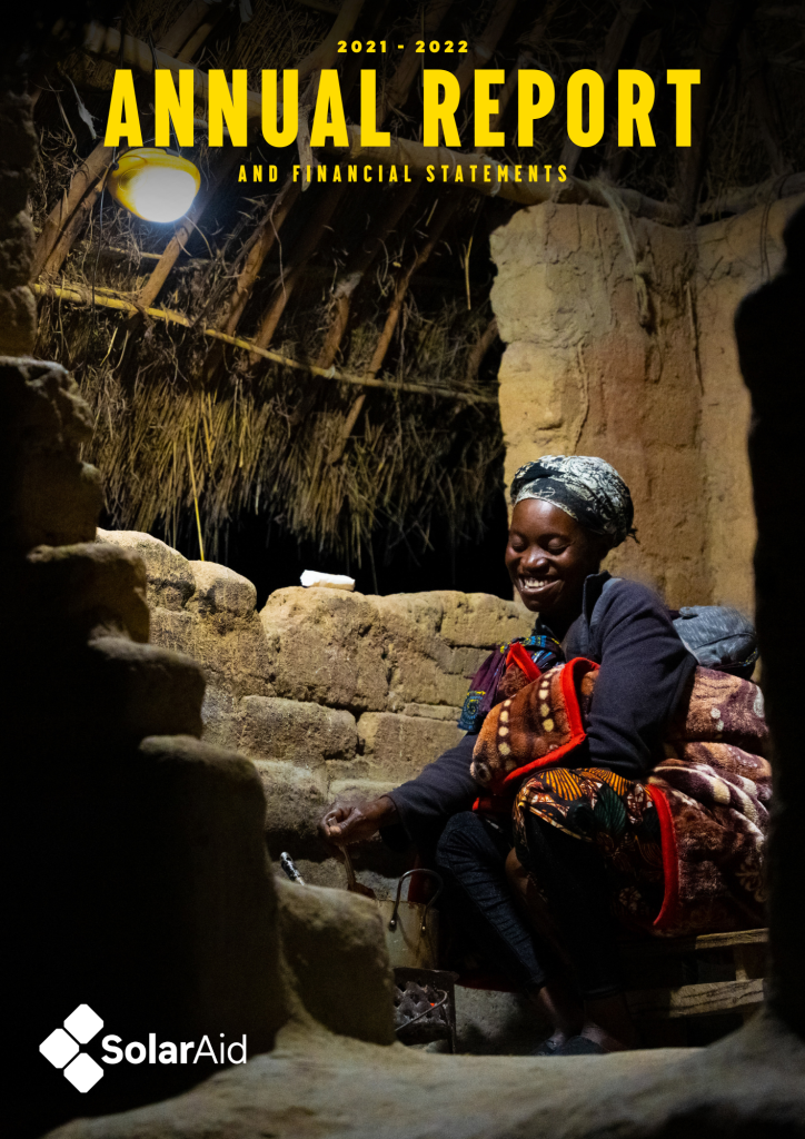 Annual Report 2021/22 | SolarAid